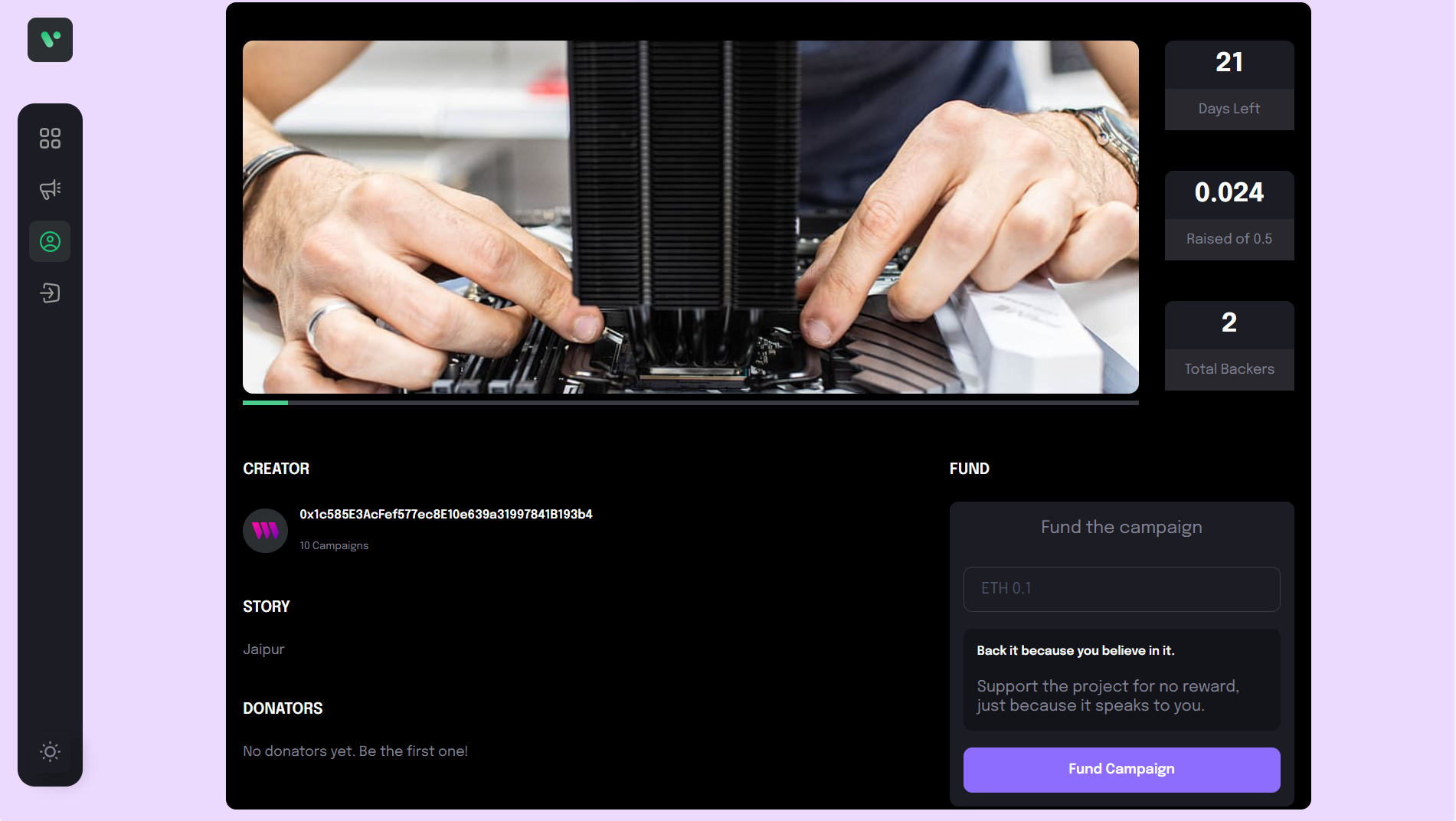 Micro Patronage | Devpost