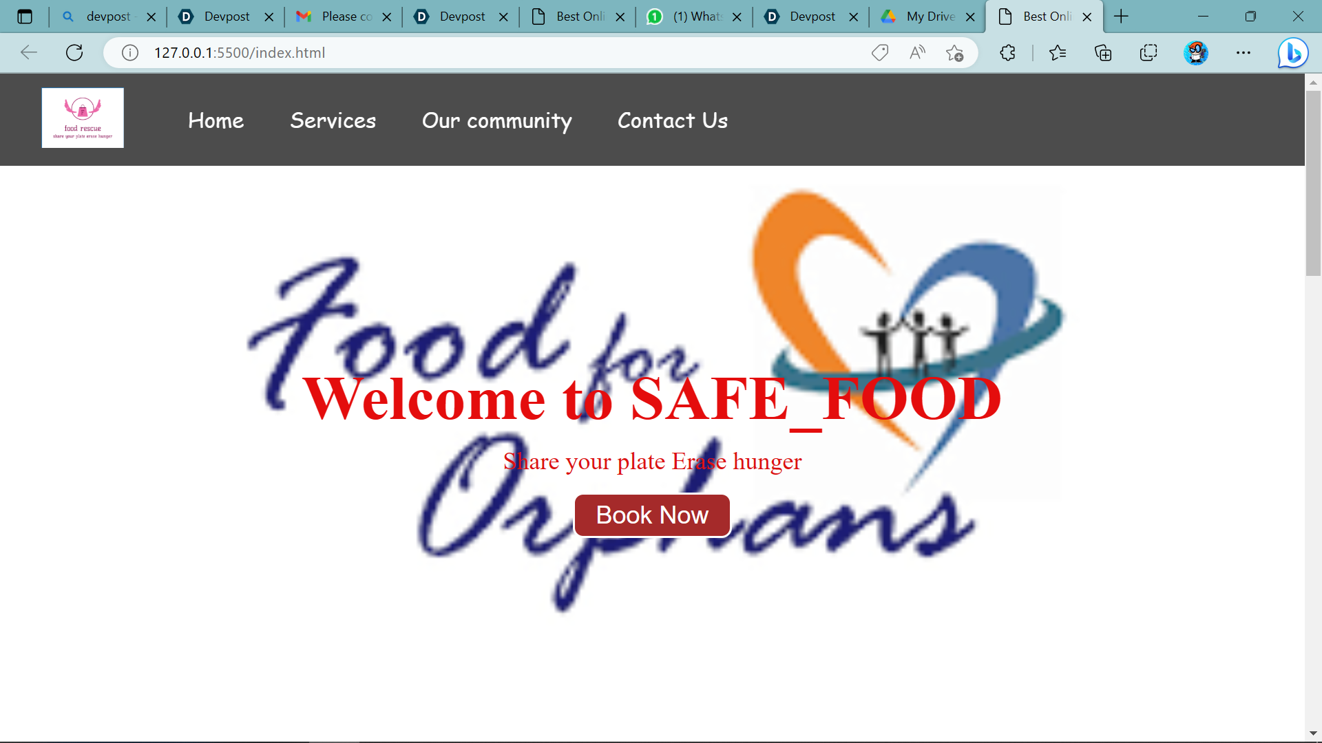 Food Rescue | Devpost