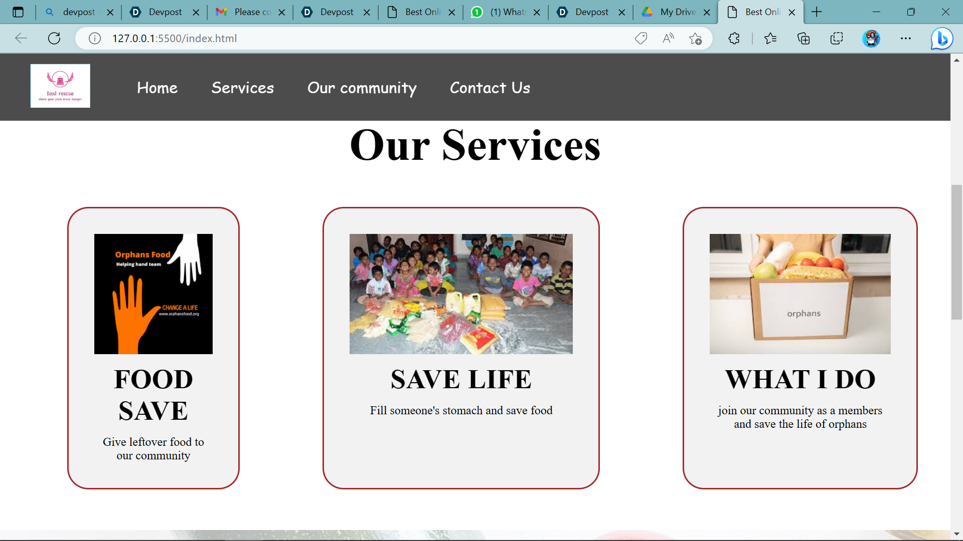 Food Rescue | Devpost