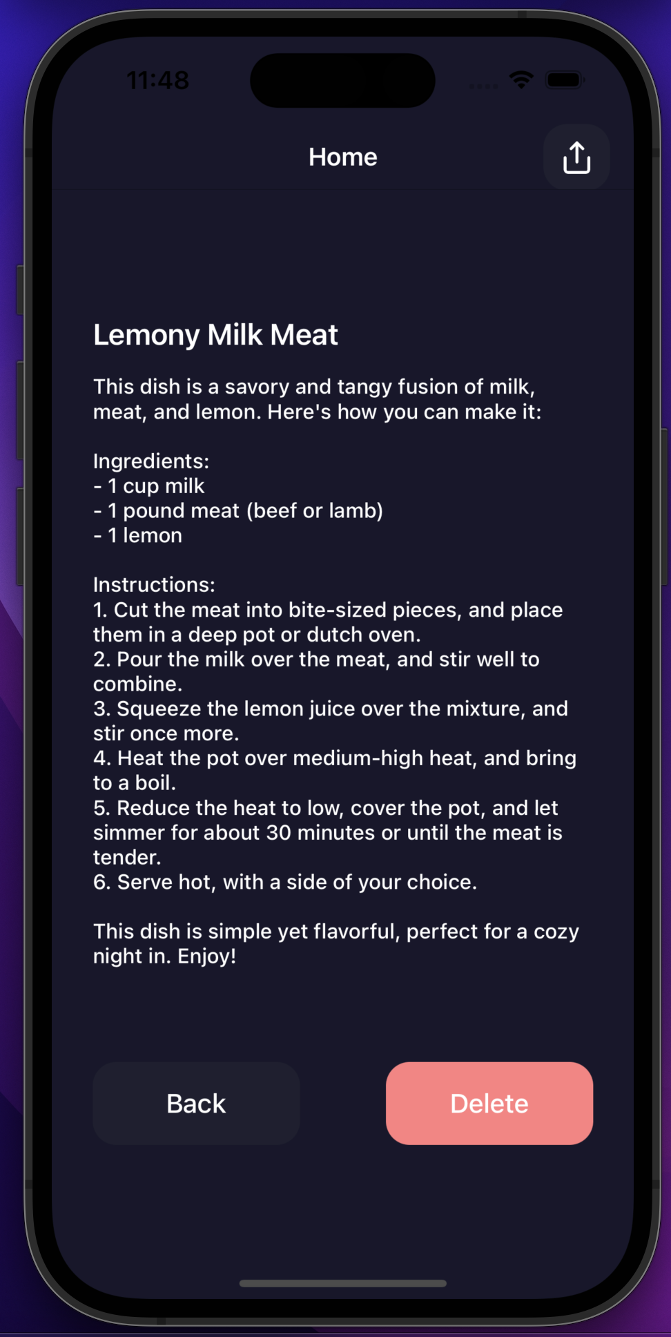 Recipe wizard | Devpost