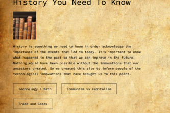 106 History You Need To Know | Devpost