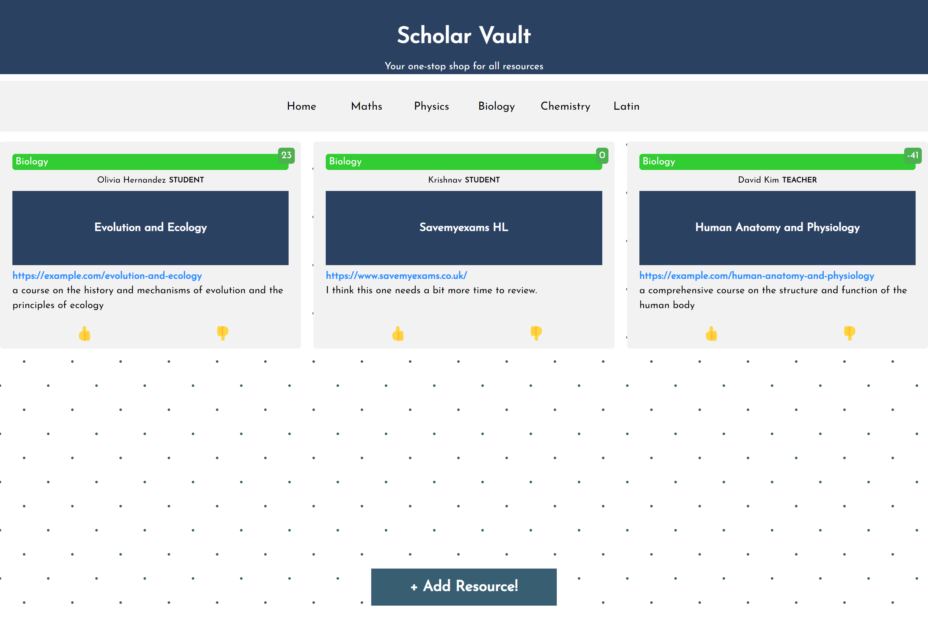 Scholar Vault | Devpost