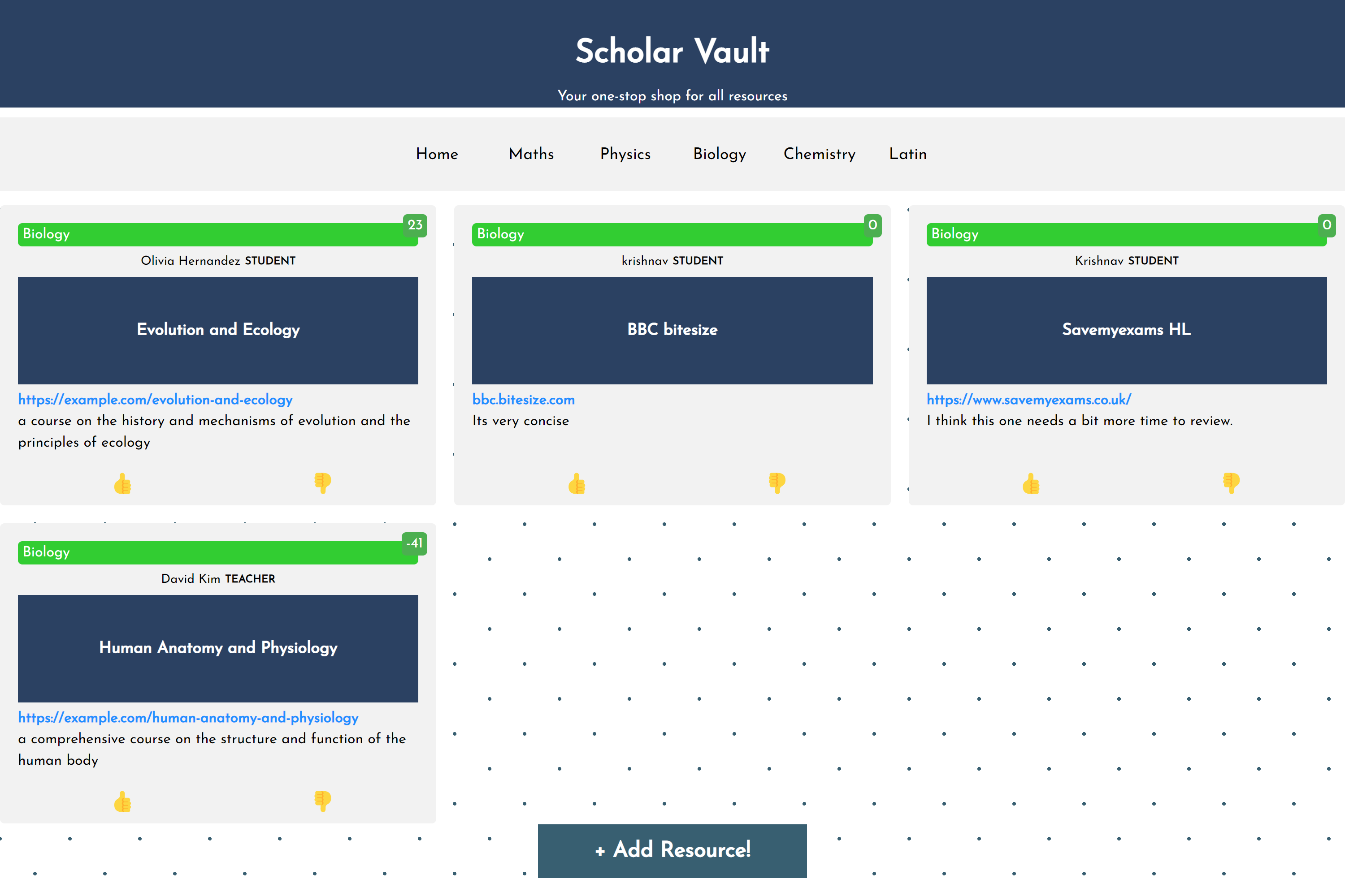 Scholar Vault | Devpost