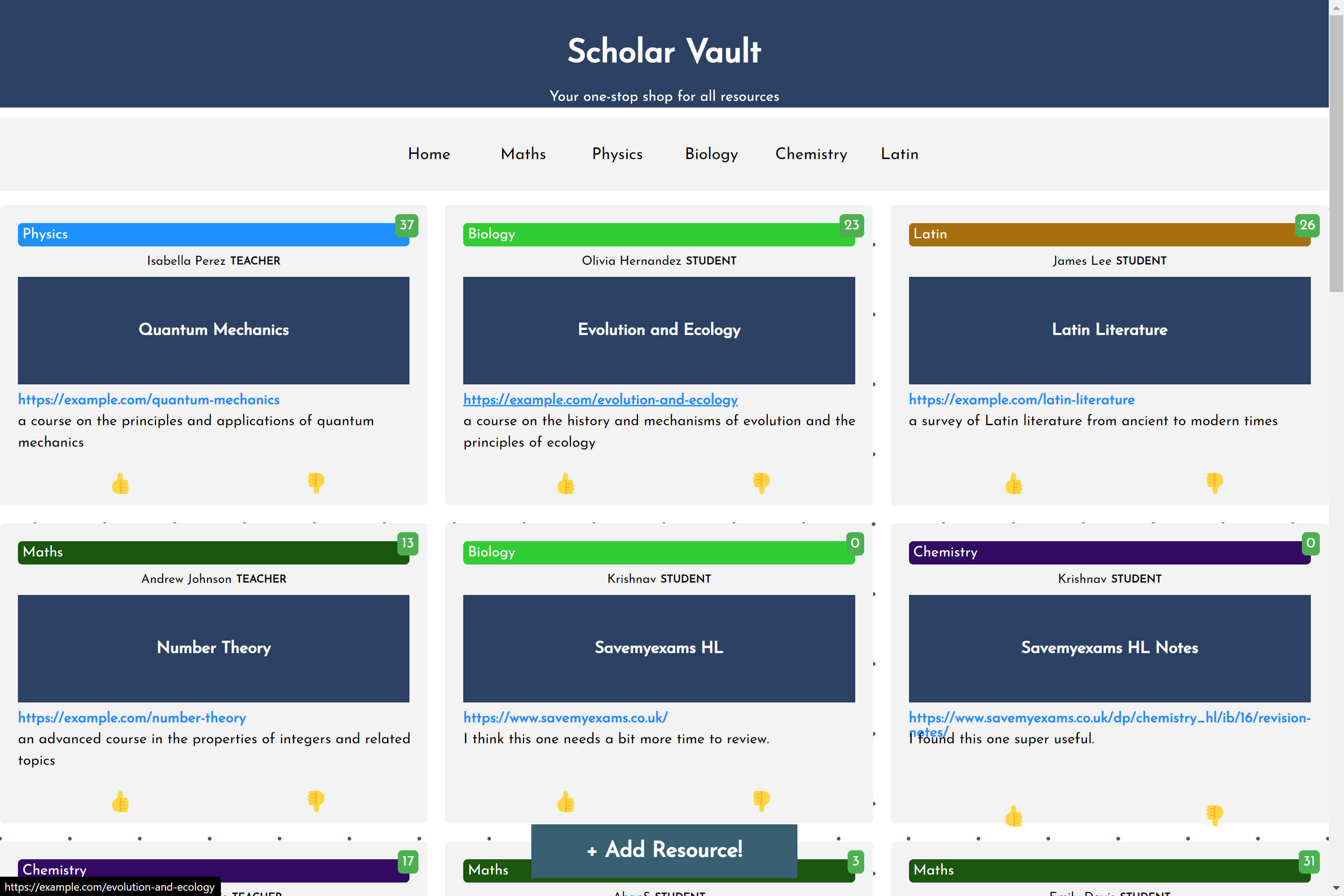 Scholar Vault | Devpost