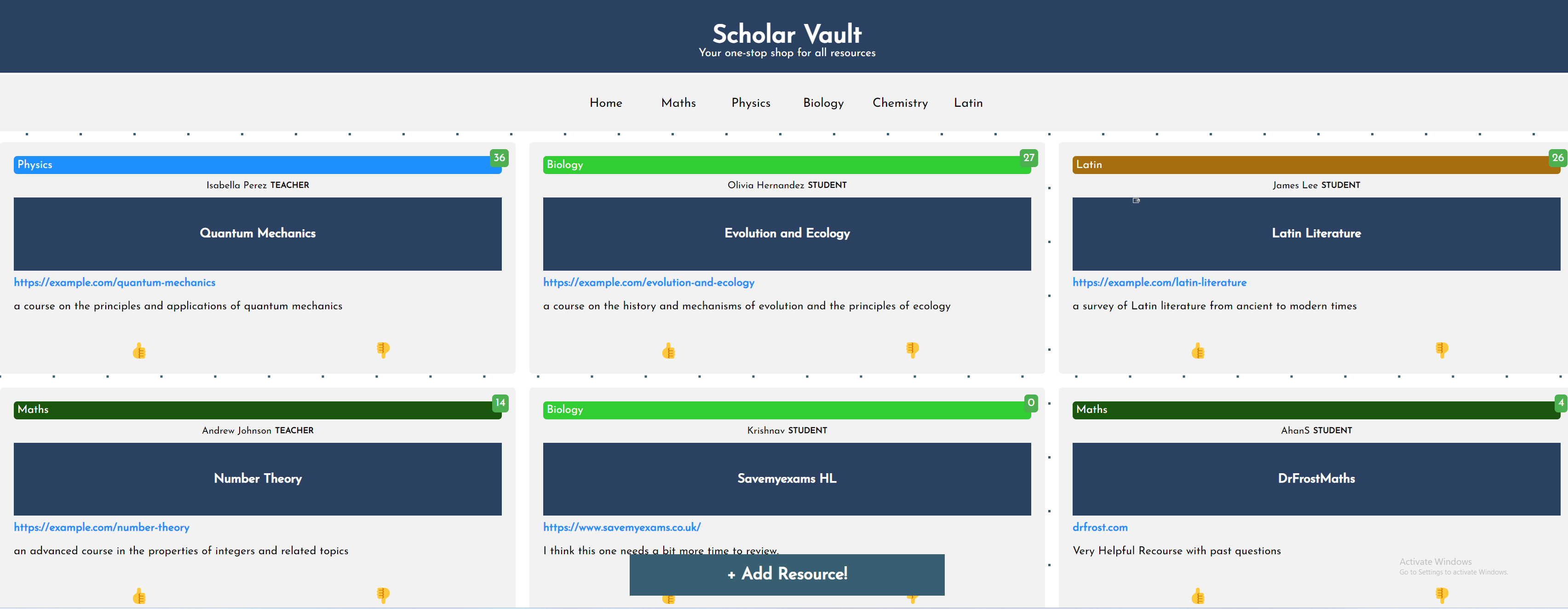 Scholar Vault | Devpost