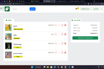 online pet store | Devpost