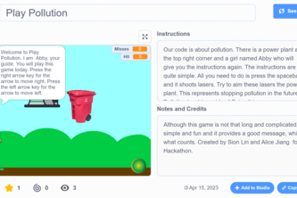 Play Pollution | Devpost