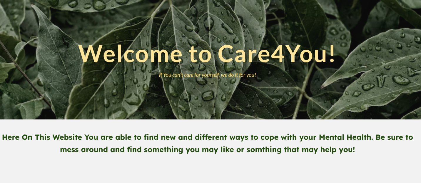 Care 4 You | Devpost