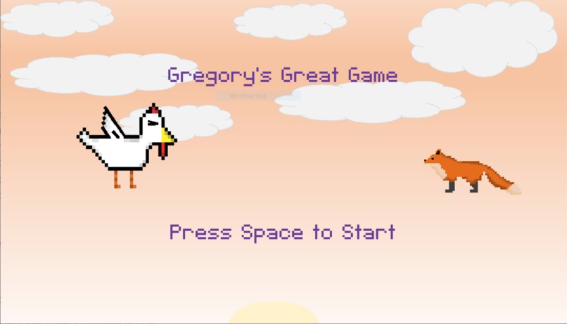 Gregory's Great Game | Devpost