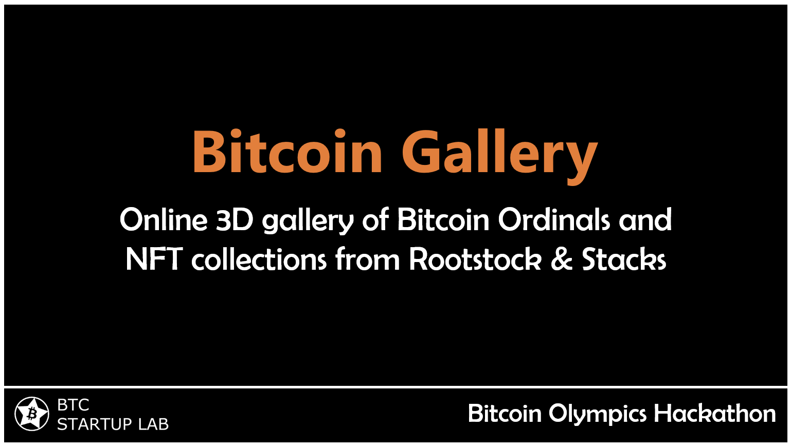 Bitcoin Gallery | Devpost