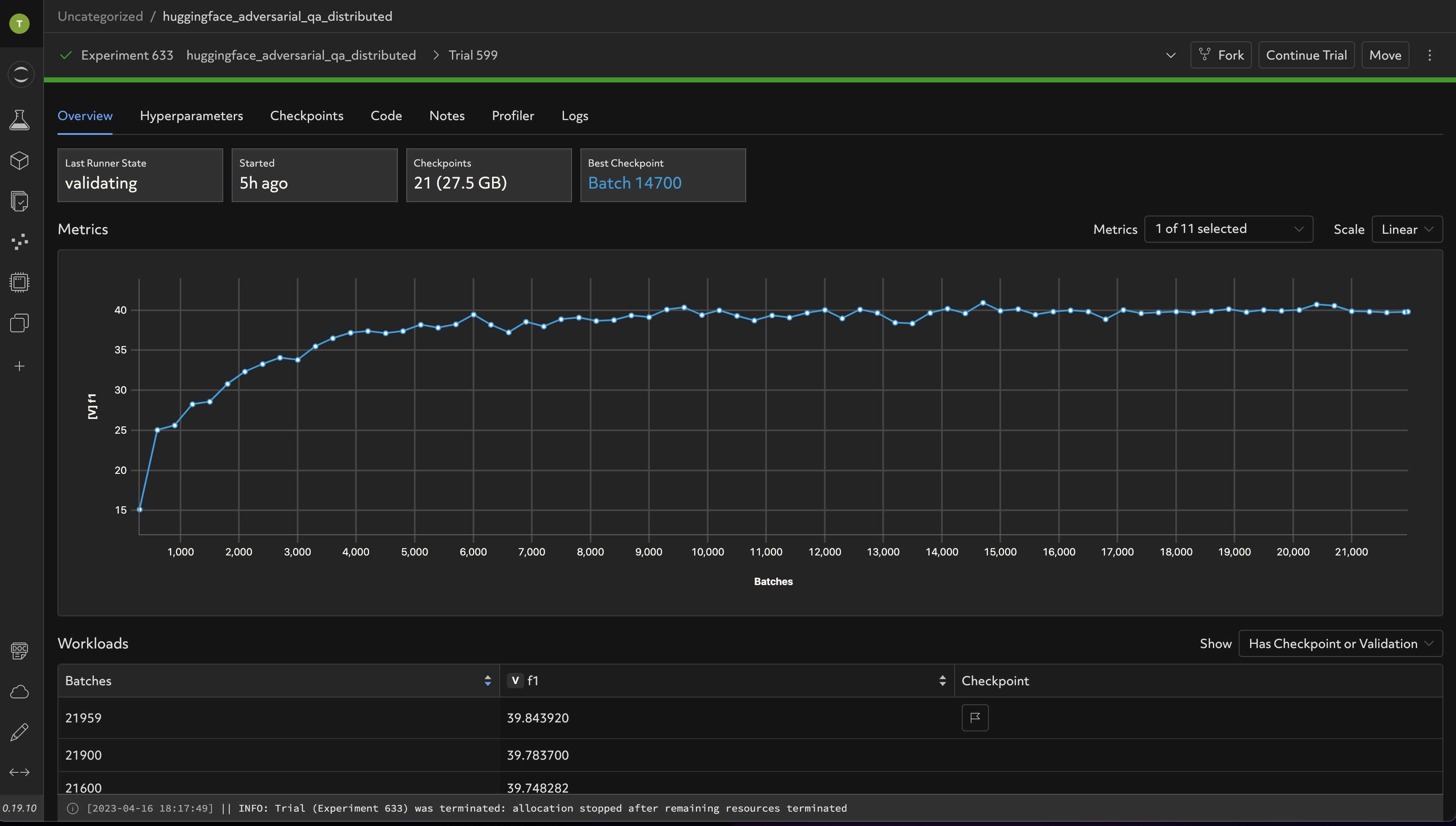 Determined driven model hyper parameter search | Devpost Determined driven model hyper parameter search | Devpost