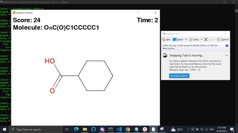 RDKit Molecule Game | Devpost