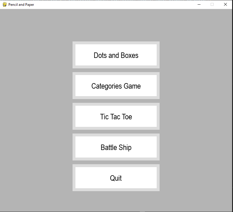 Pencil and Paper Games | Devpost