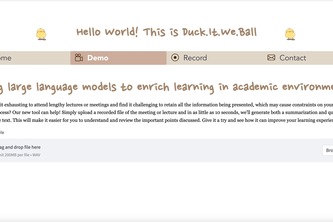 Duck.it.we.ball | Devpost