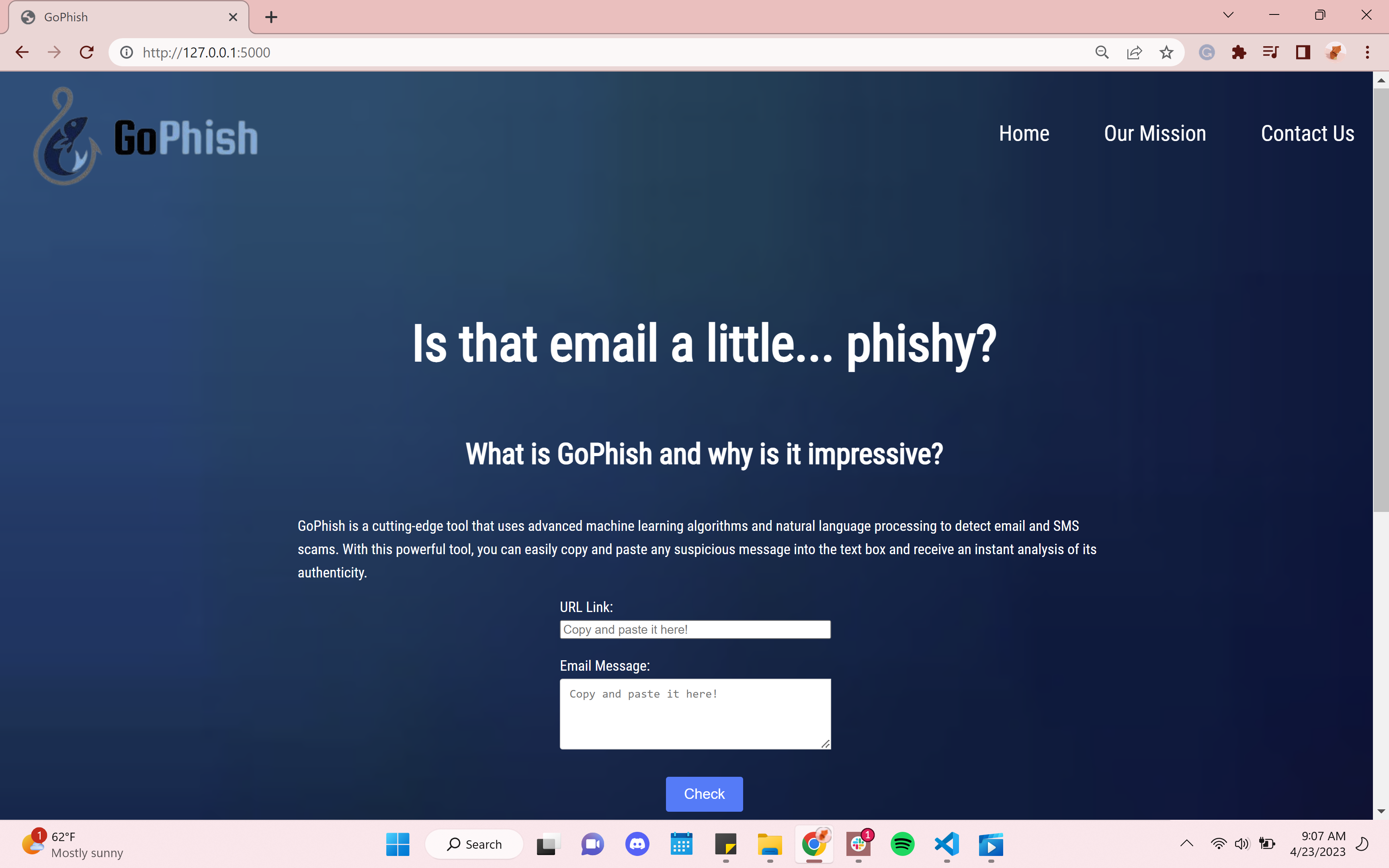 GoPhish | Devpost