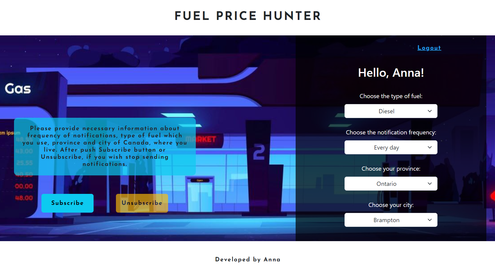 Fuel Price Hunter | Devpost