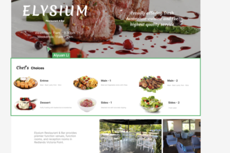 Redesigning restaurant website | Devpost