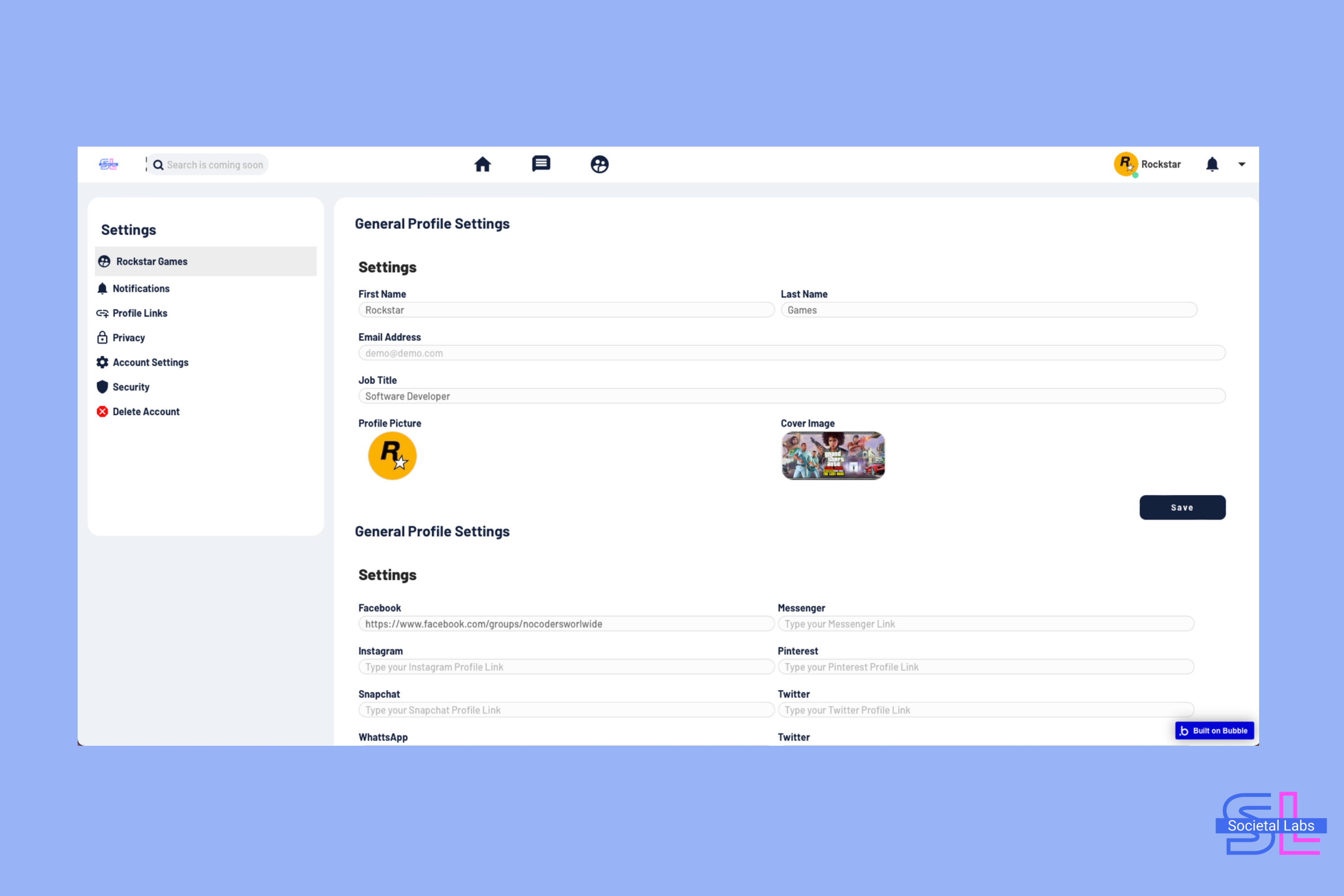 Societal Labs | Devpost