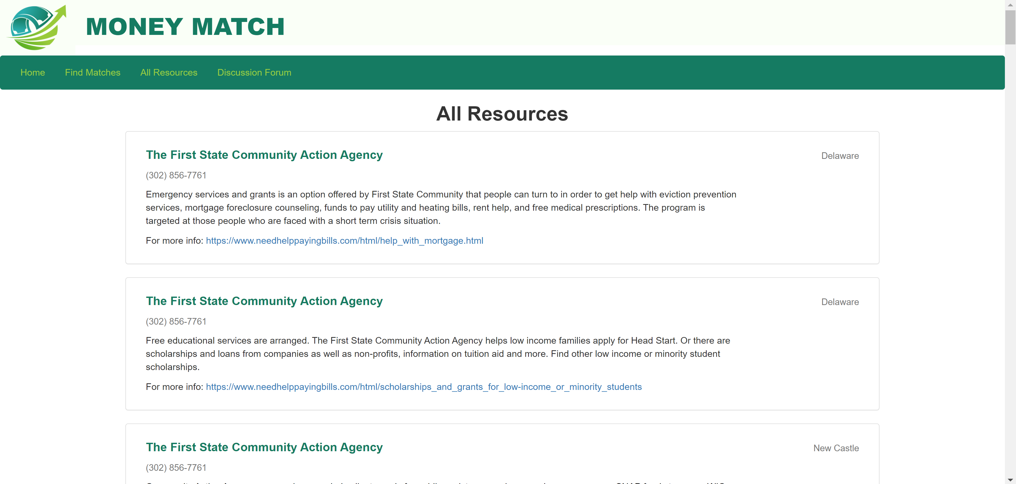 MoneyMatch | Devpost