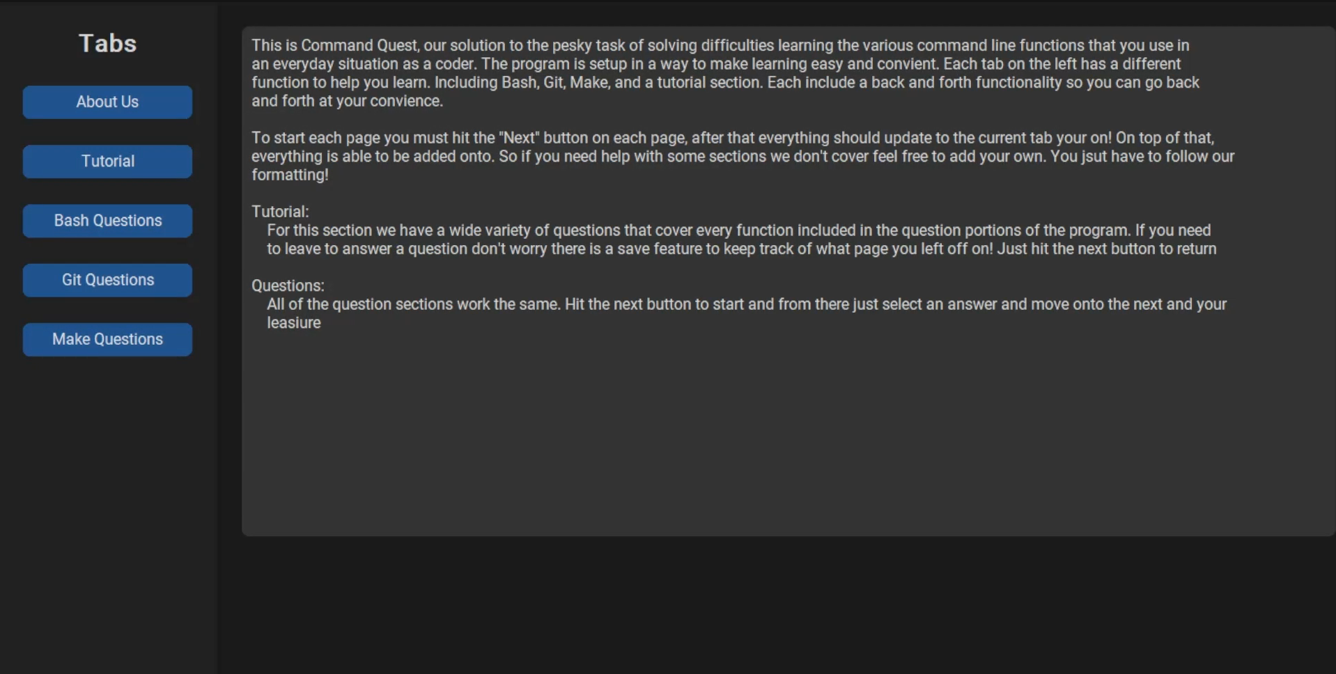 Command Quest | Devpost Command Quest | Devpost