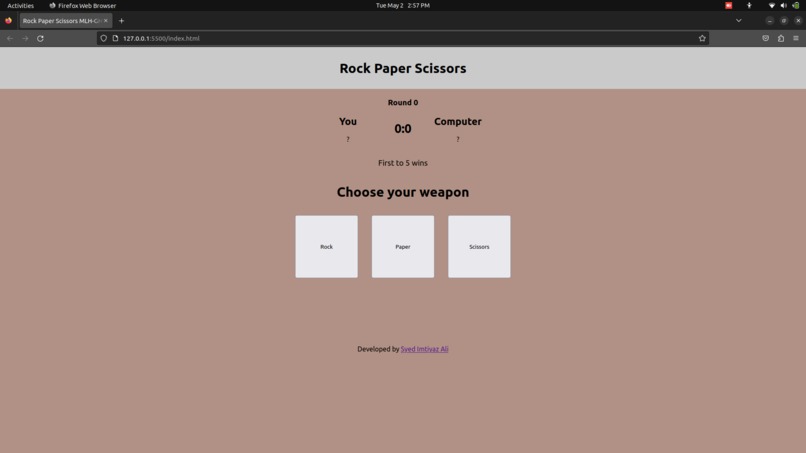 Rock Papers Scissors | Devpost
