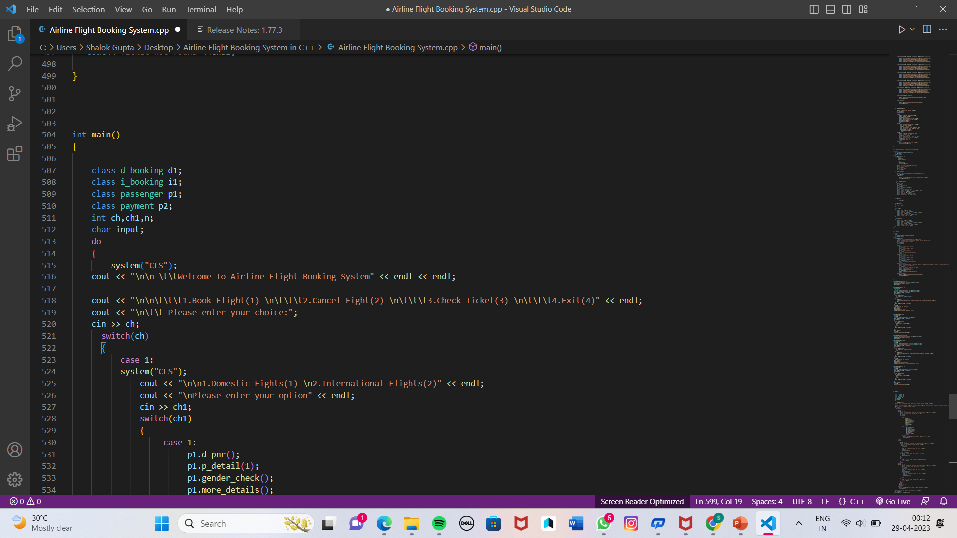 airplane ticket reservation system | Devpost
