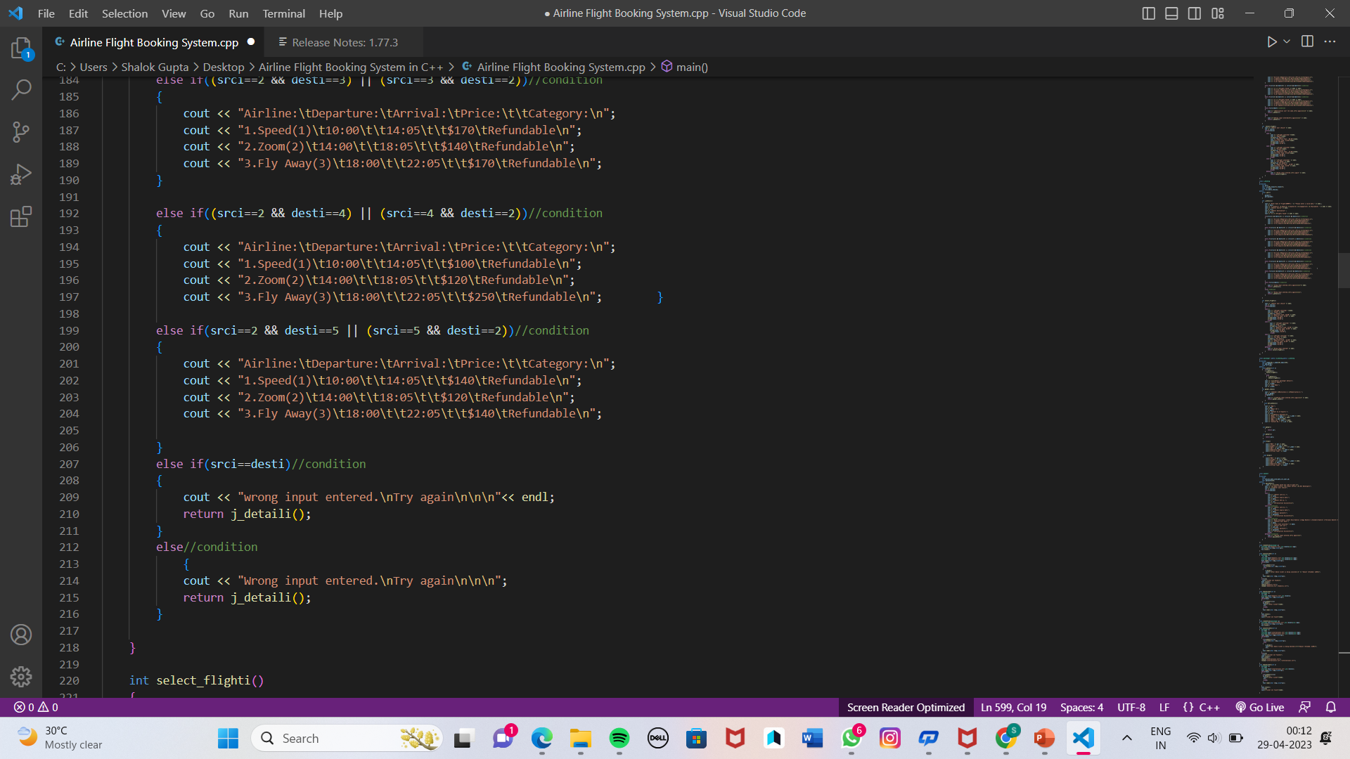 airplane ticket reservation system | Devpost