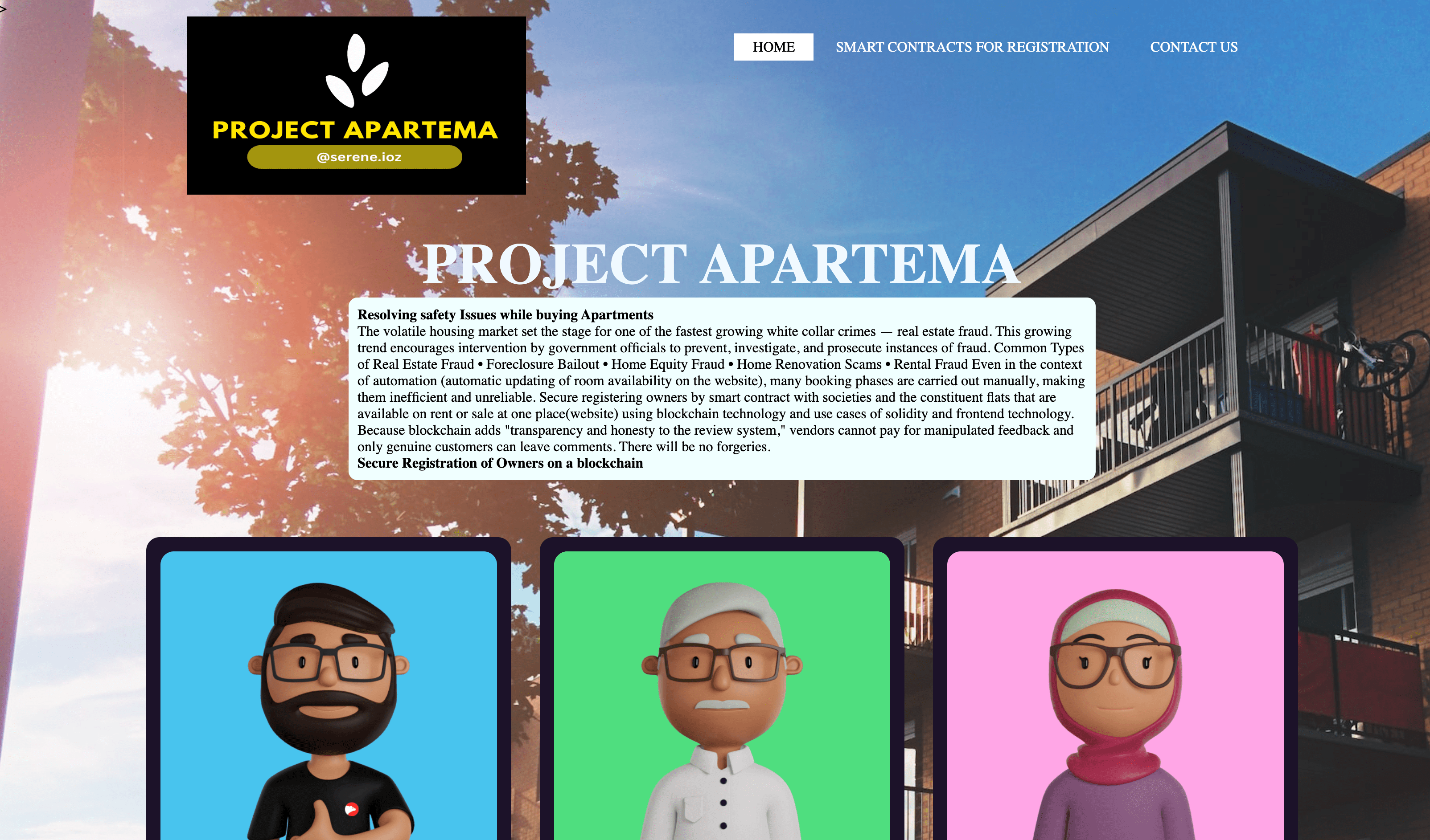 Project Apartema : Real Estate Ownership Registration | Devpost