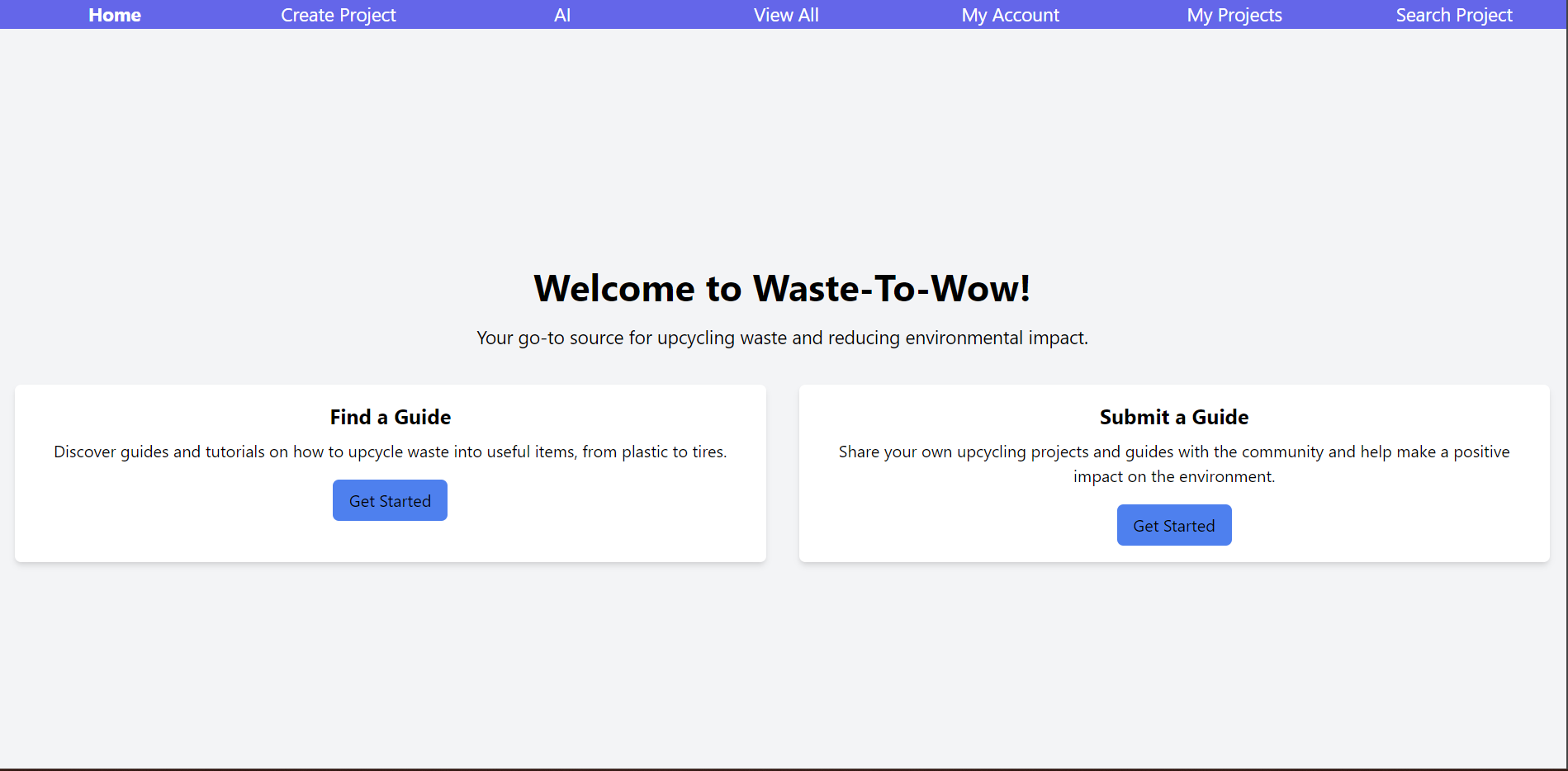 Waste-To-Wow | Devpost