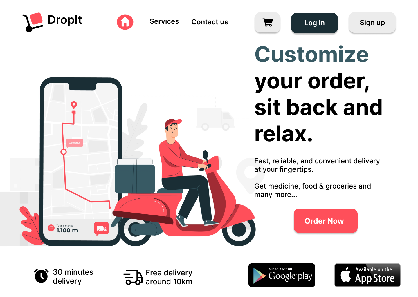 Deliver with DropIt | Devpost