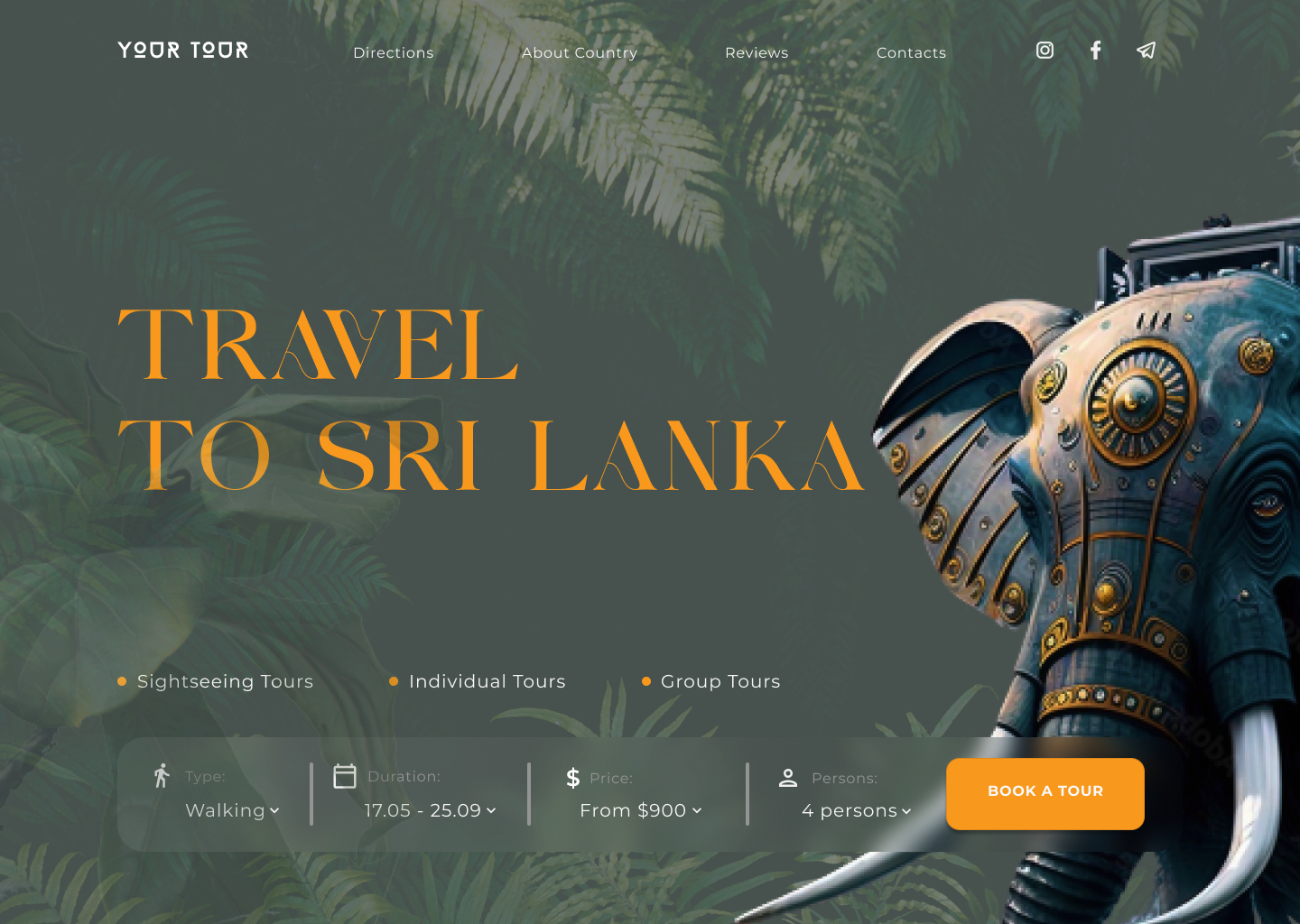Your Tour- Travel Agency Landing Page | Devpost