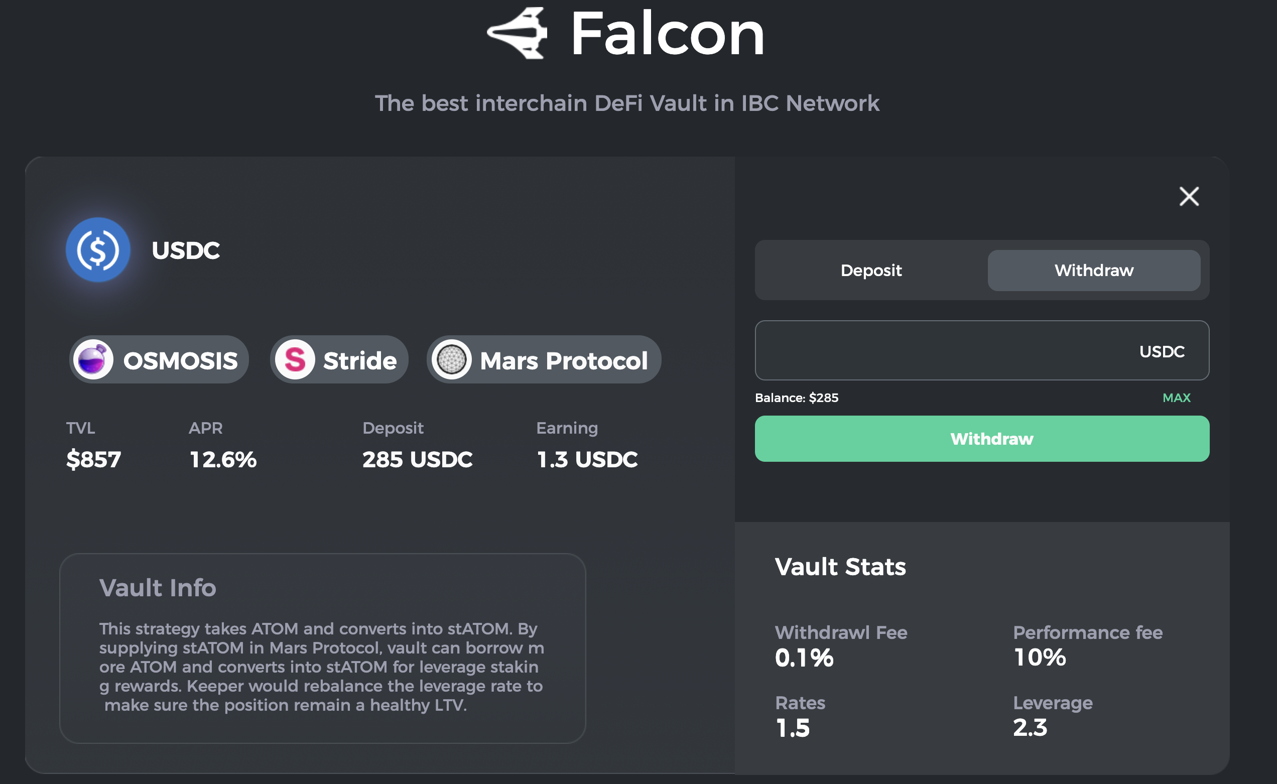 Falcon Finance | Devpost