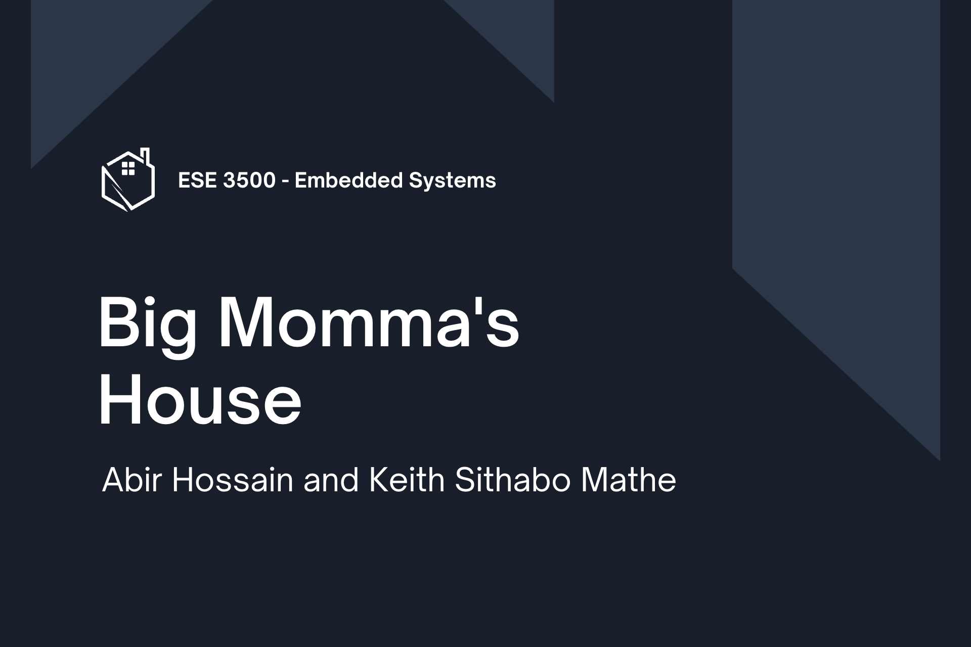 Big Mommas House | Devpost