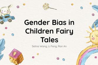Gender bias in children fairy tales | Devpost