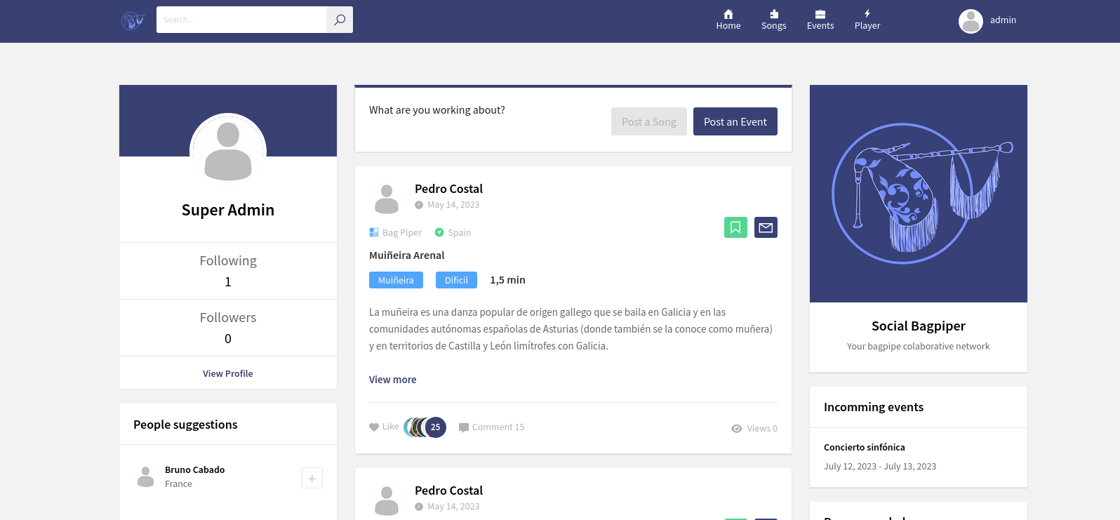 Social Bagpiper | Devpost