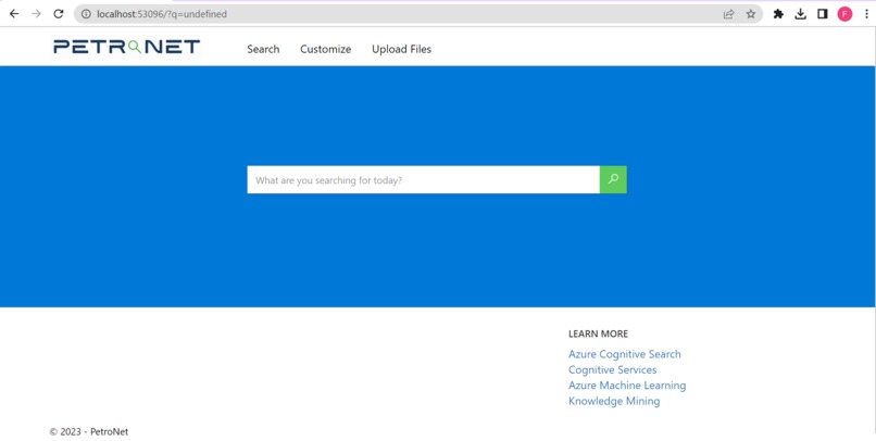 Petronas - PetroNet, an AI-Powered Cognitive Search Solution | Devpost