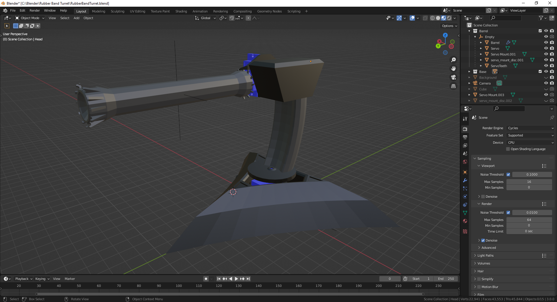 Rubber Band Turret | Devpost
