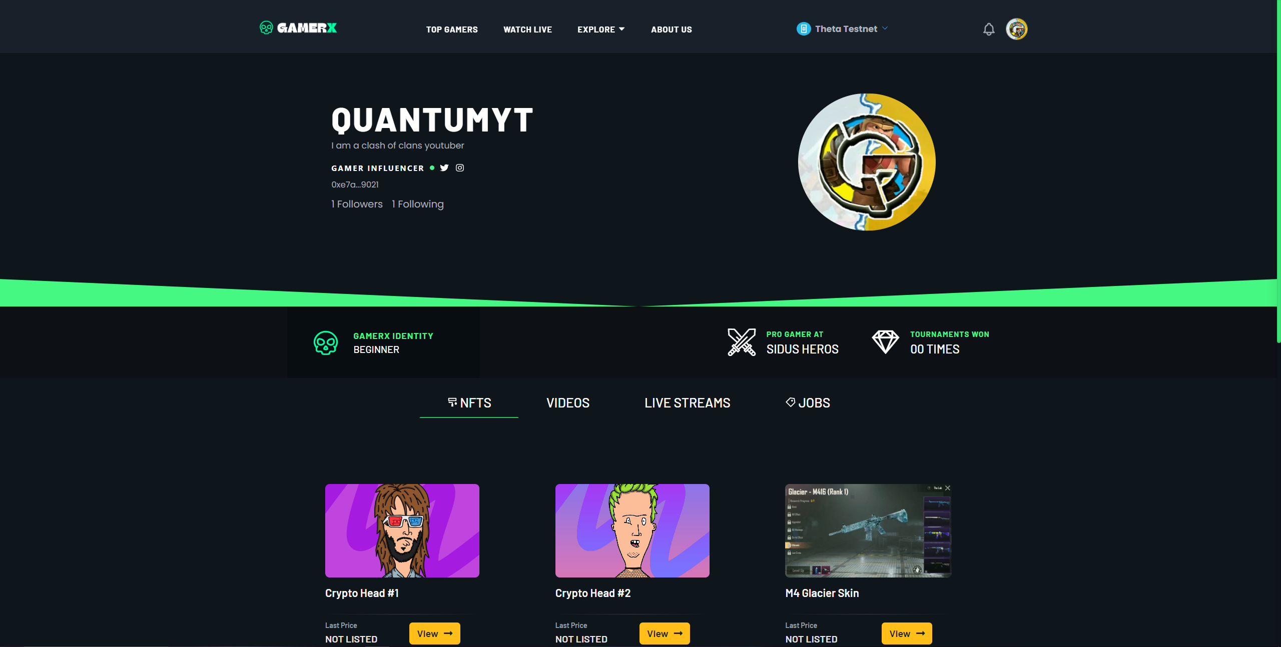 GamerX - A platform for gamers | Devpost