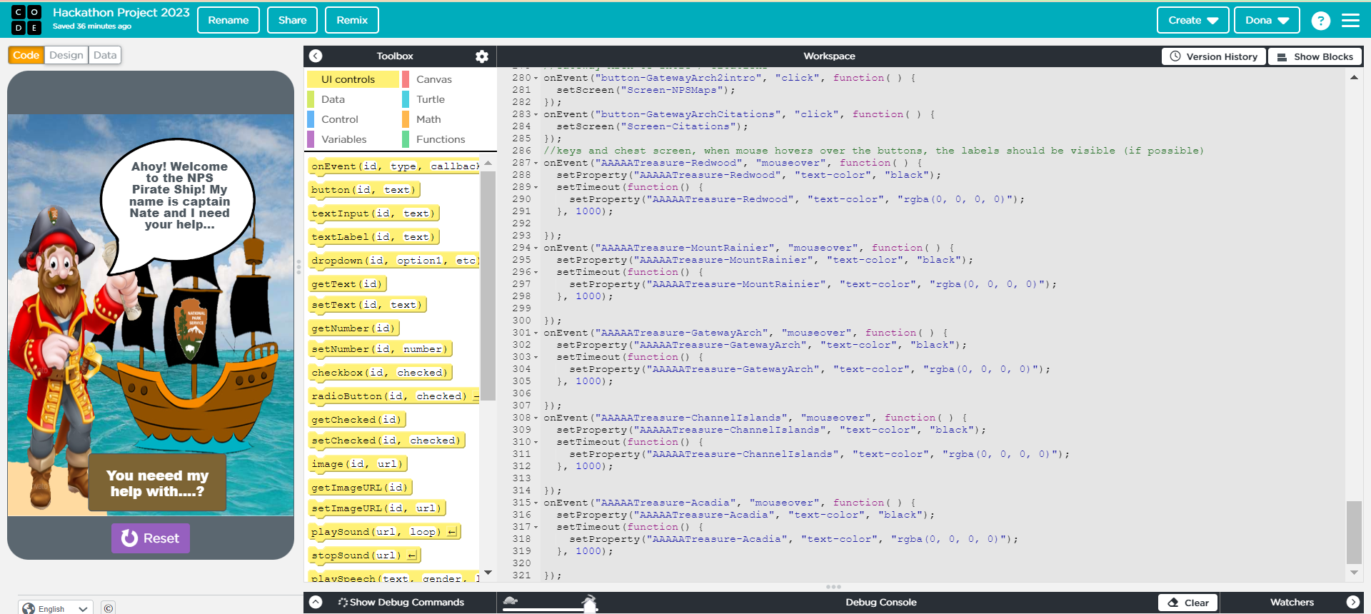 National Park Pirate Treasure Hunt | Devpost
