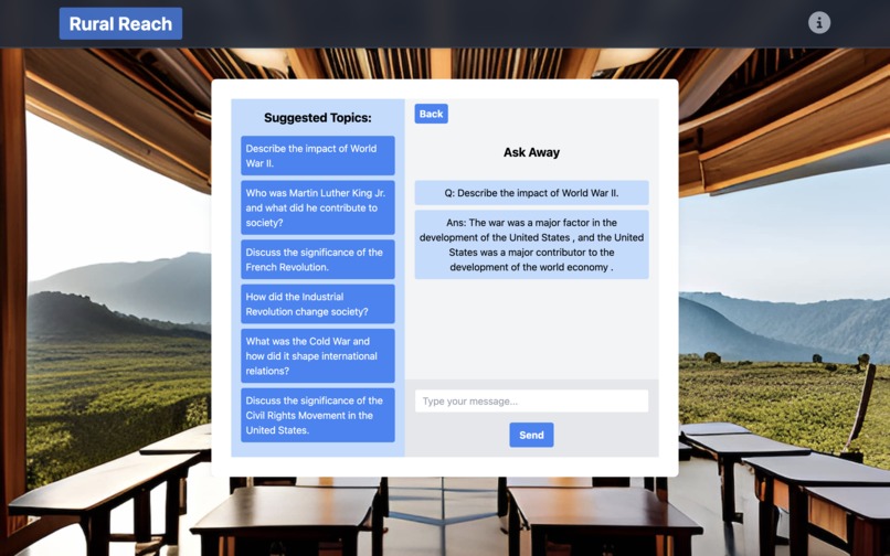 Rural Reach | Devpost