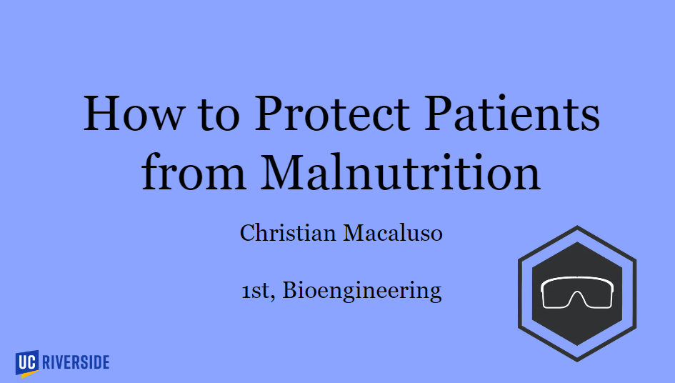 How to Protect Patients from Malnutrition | Devpost