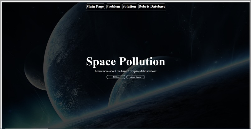 Space Pollution | Devpost