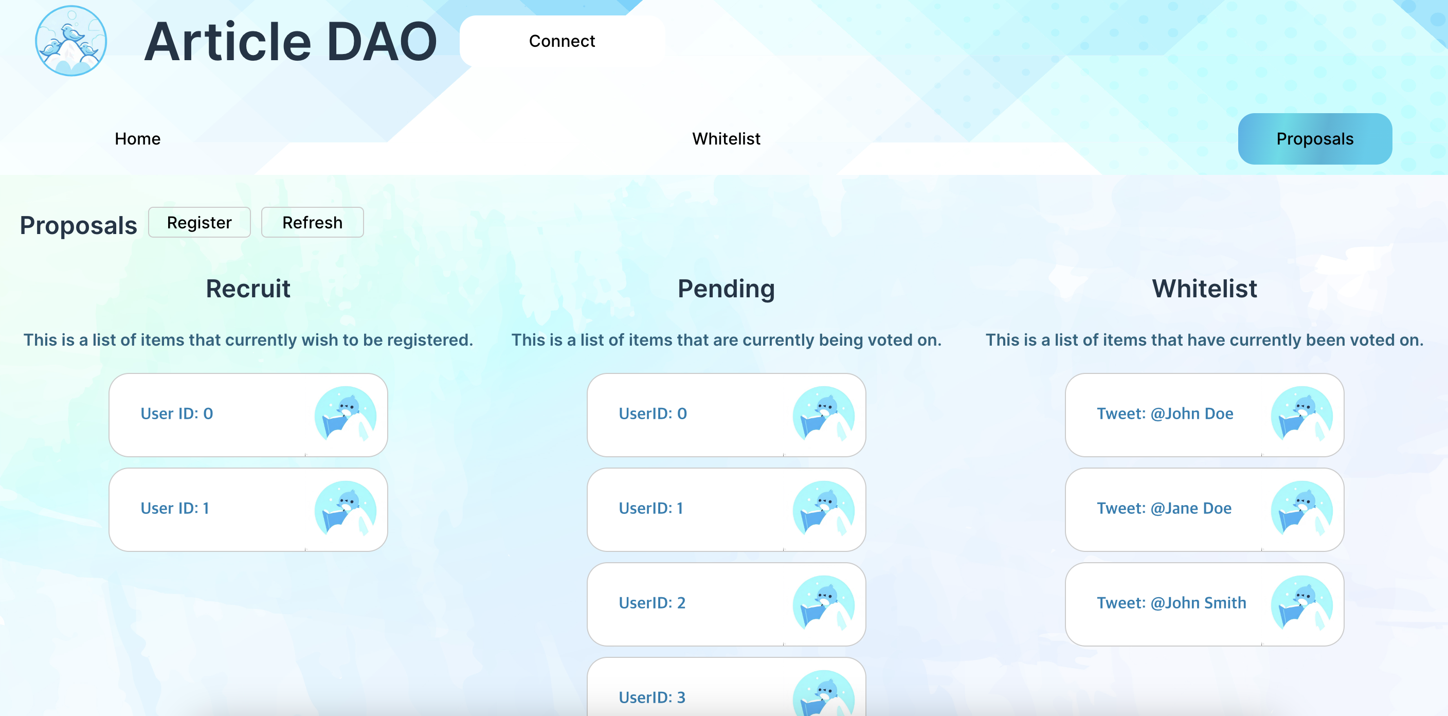 Article-DAO | Devpost