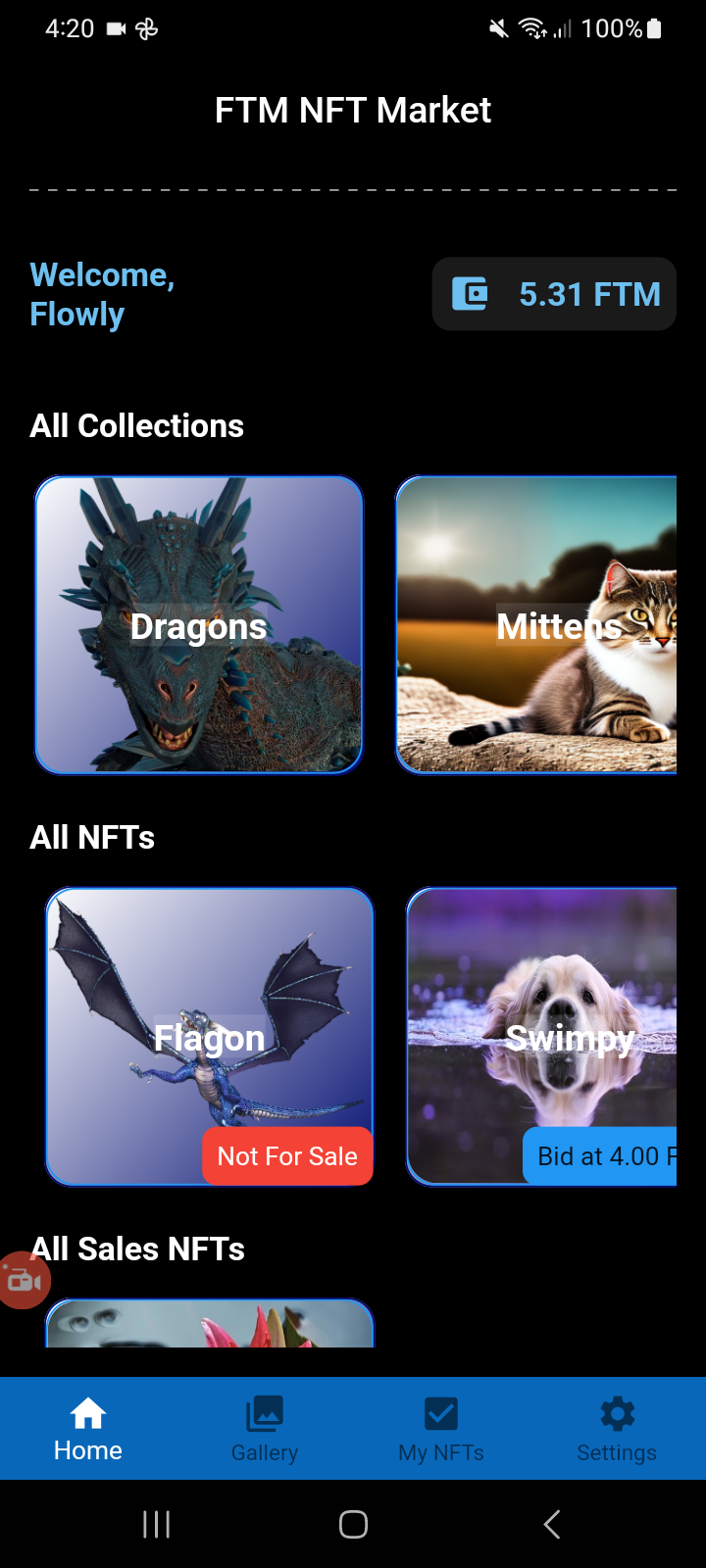 FTM NFT Marketplace | Devpost