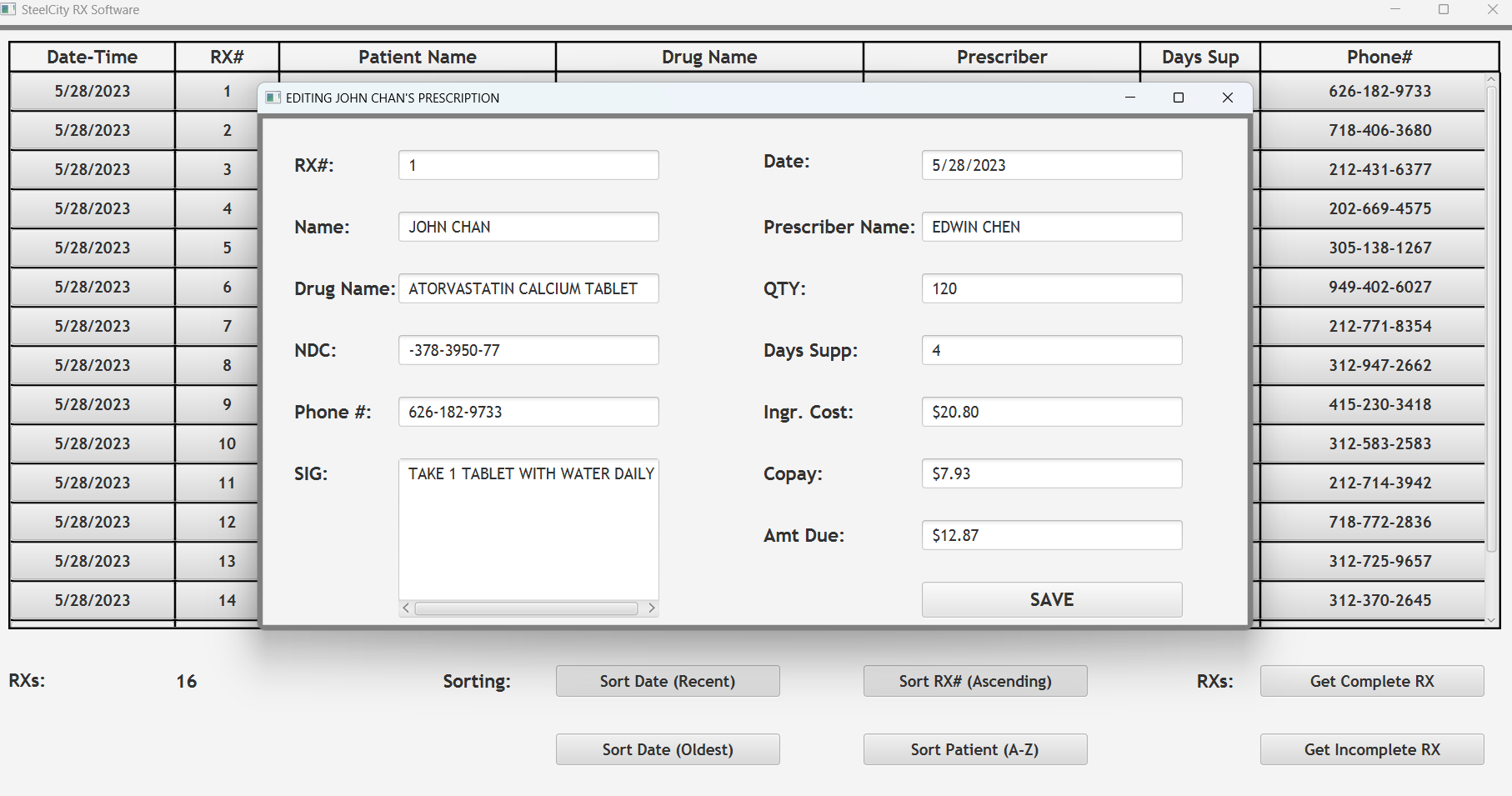 Steel City RX Software | Devpost