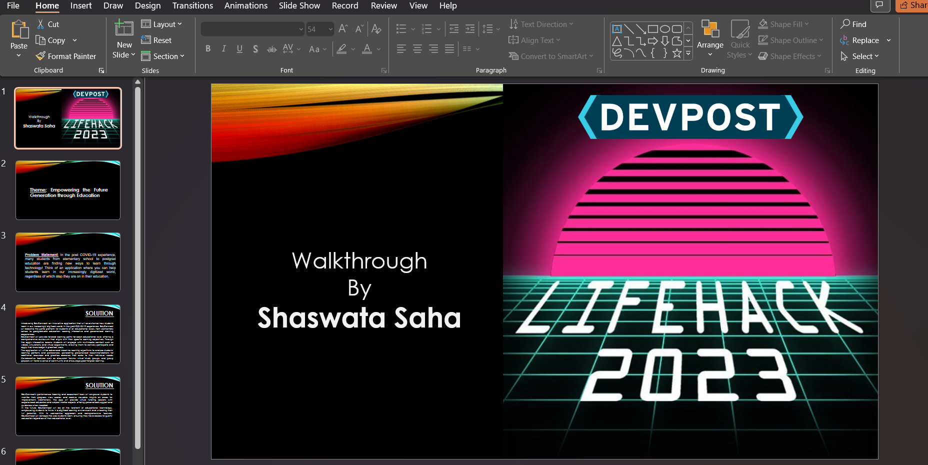 Empowering the Future Generation through Education | Devpost