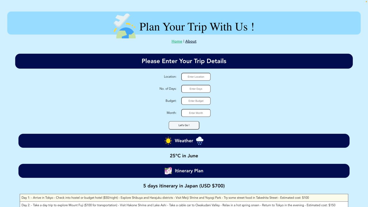 [Json-Derulo] Vacation Hacks | Devpost