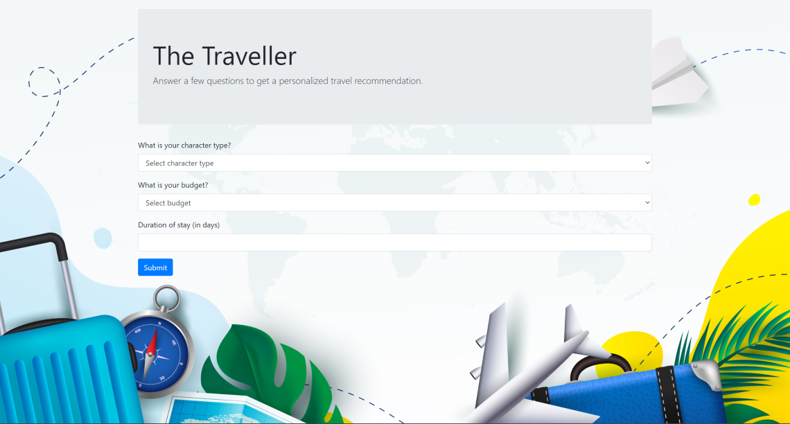 [128 bit] The Traveller | Devpost