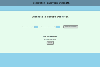 Password Assistant | Devpost