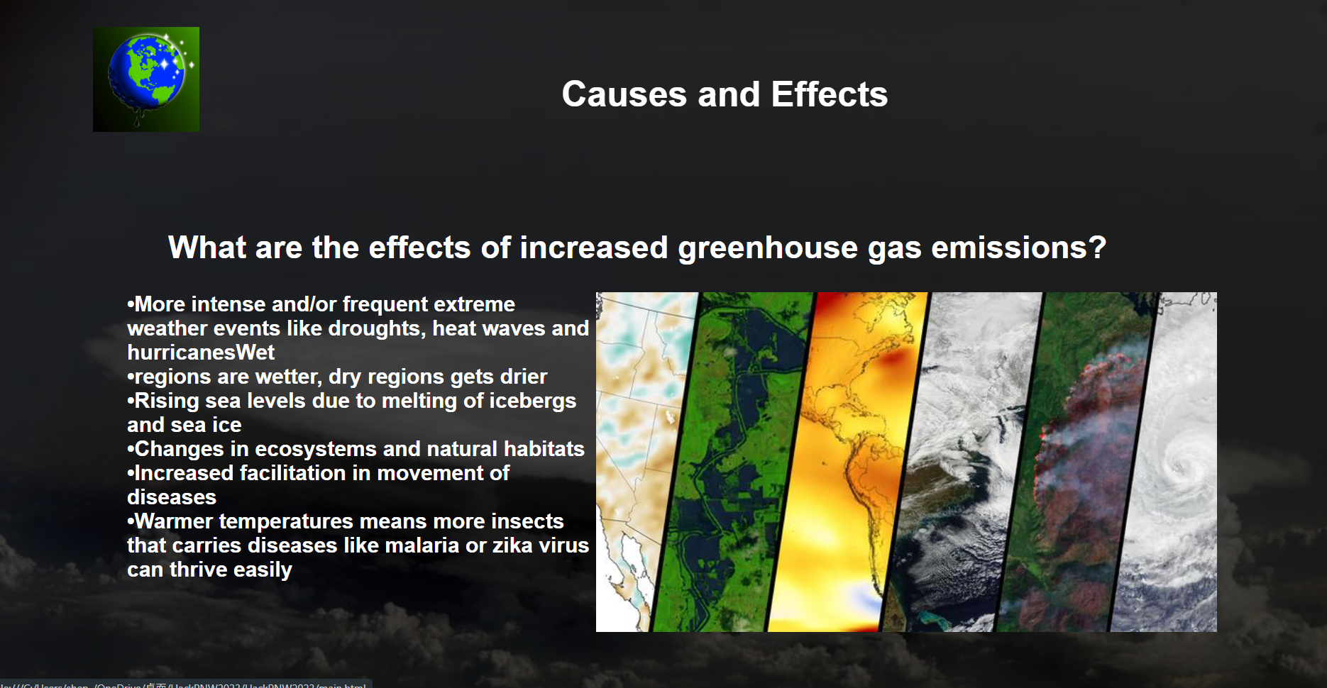 Spreading Awareness of Greenhouse Gases | Devpost
